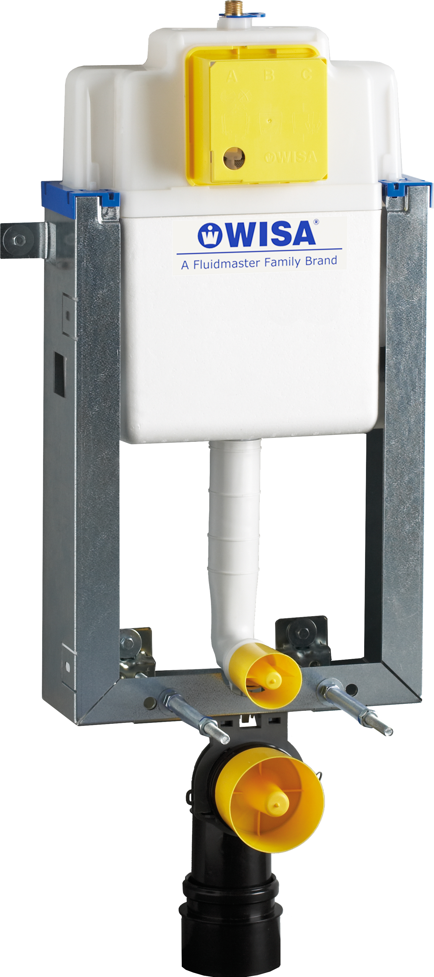 Wisa Wand-WC-Element XS Mont Bauhöhe 78,5 cm, UP-Spülkasten 6-7,5 l ...